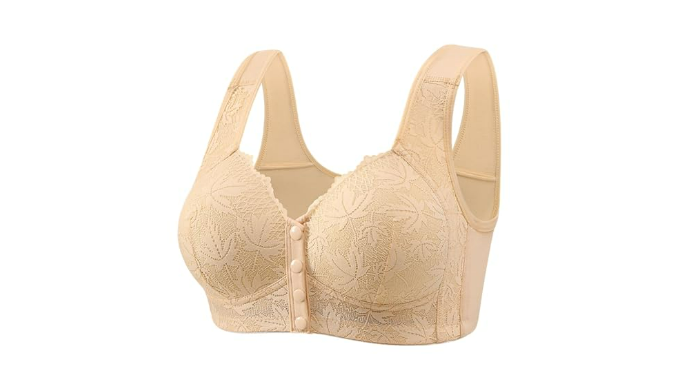 Daisy Bra for Seniors 2025 New Front Snap Closure Bras No Underwire ...