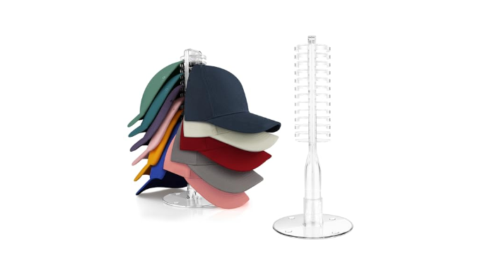 ZDDGNN Hat Stand for Baseball Caps，Hat Holder Organizer No Install ...