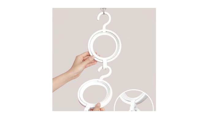 Chazleeily 2 Pack Potable Hat Racks, Storage for Hats, Scarves, Towers ...