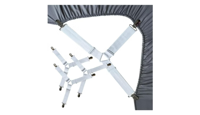 Maison Products Bed Sheet Holder Straps - Keep Sheets Securely in Place ...