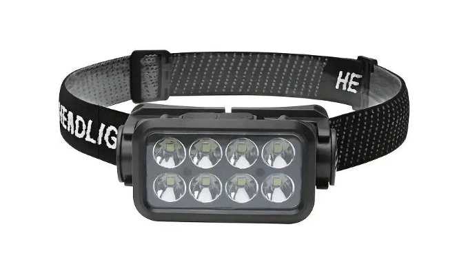 Ultra-Bright Rechargeable Headlight with 6 Modes LED Headlamp - Coupon ...