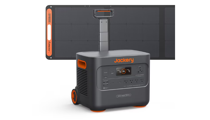 Jackery Explorer 3000 Pro Solar Generator (3024Wh) 3000-Watts Portable ...