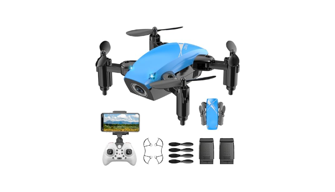 Mini Drone with Camera, FPV Remote Control Drones Toys for Kids, Adults ...