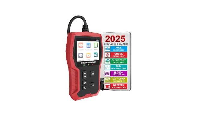 OBD2 Scanner Diagnostic Tool Cloud Print Car Check Engine Code Reader ...