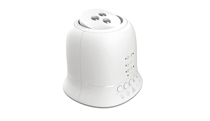 Homedics Sound Machine and Projector with 6 Soothing Sleep Sounds for ...