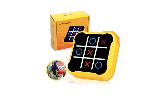 Electronic Tic Tac Toe Game: Puzzles Portable Games 3-in-1 Tic Tac Toe ...