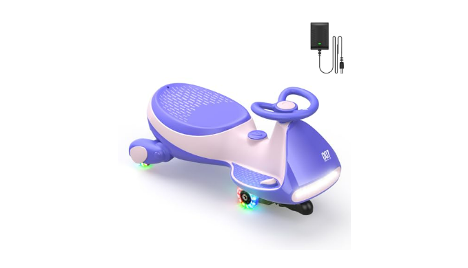 FanttikRide 12V N7 Pro Electric Wiggle Car with Pedal, Rechargeable ...