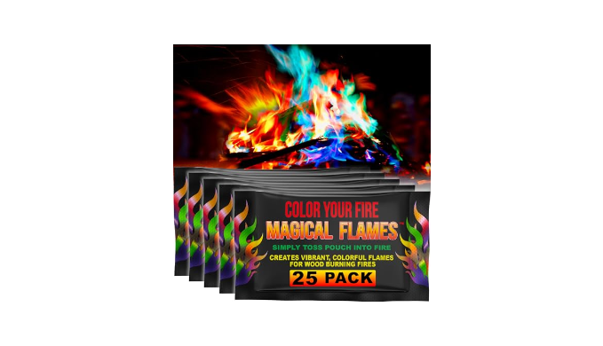 Magical Flames Fire Color Changing Packets for Fire Pit, Indoor/Outdoor ...