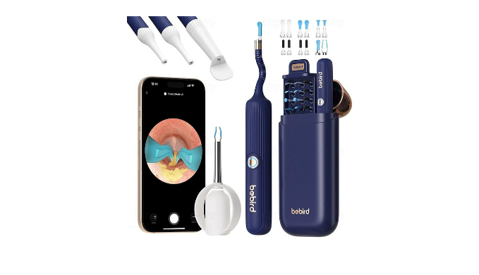 BEBIRD Earsight Plus Ear Wax Removal Tool Camera & Light Visual Earwax ...
