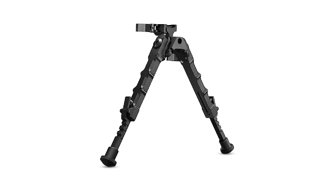 CVLIFE Bipod Tiltable Bipods for Rifles 7.5-9 Inches Picatinny Rifle Bipod Adjustable Quick ...