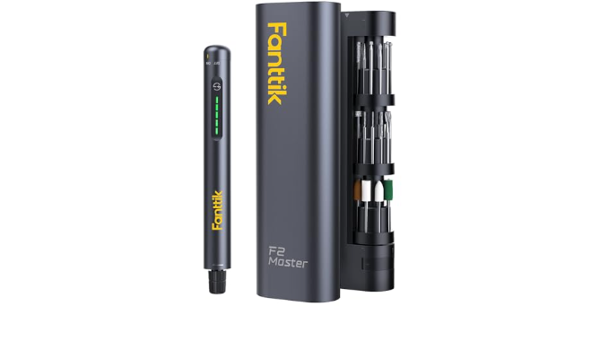 Fanttik F2 Master Mini Cordless Rotary Tool Kit 4V, Brushless Motor, 5 ...