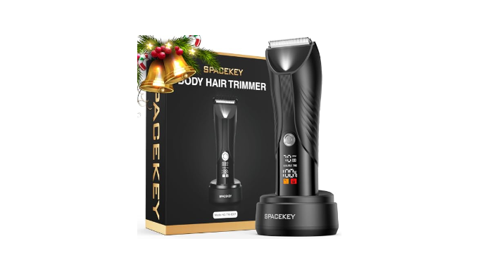 Manscape Trimmer for Men, Electric Body Hair Trimmer, IPX7 Waterproof ...