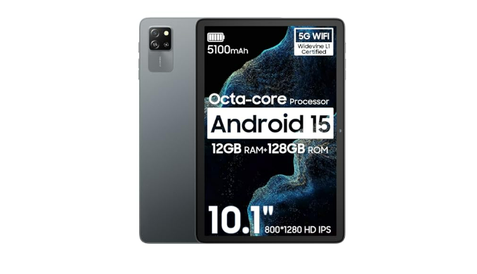 Blackview 10 inch Android Tablet, 2025 Android 15 Tablet with 12(4+8 ...