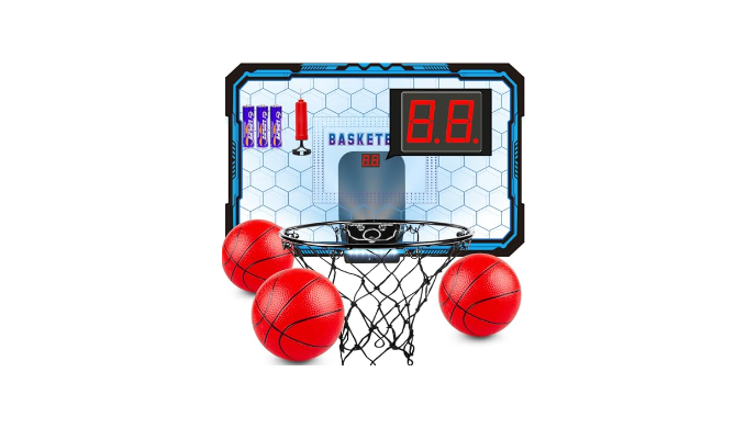 TREYWELL Basketball Hoop Indoor, Basketball Mini Hoop Pro Basketball ...