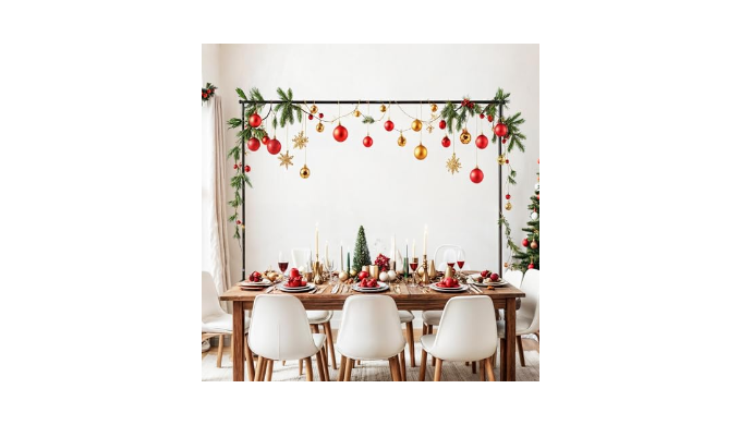 Over The Table Rod Stand with Clamps - Table Arch Stand Decorating Rod ...