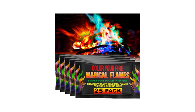 Magical Flames Fire Color Changing Packets for Fire Pit, Indoor/Outdoor ...