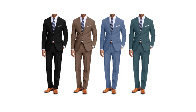 Men’s Classic Fit 2PC Fashion Suits - Coupon Codes, Promo Codes, Daily ...