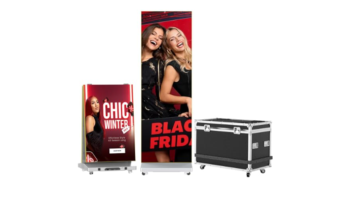 Indoor Spliceable LED Poster Screen with P1.86,Pantallas Led Para ...