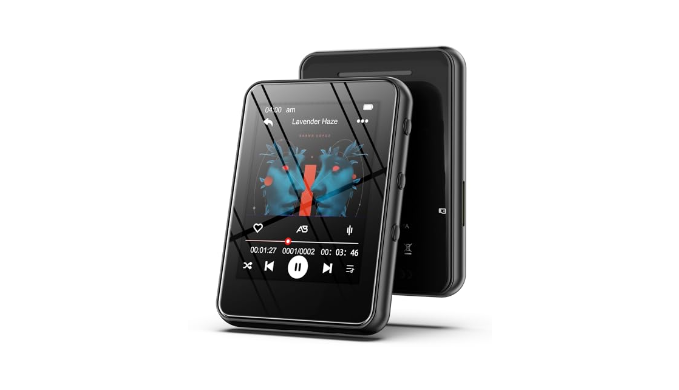 MP3 Player with Bluetooth – 32GB Portable Music Player with Full Touch ...