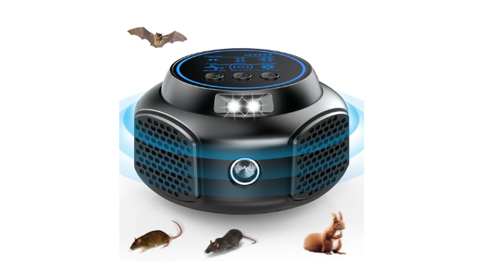 BORHOOD Mice Rodent Repellent Indoor, 360° Squirrel Repellent Rodent ...