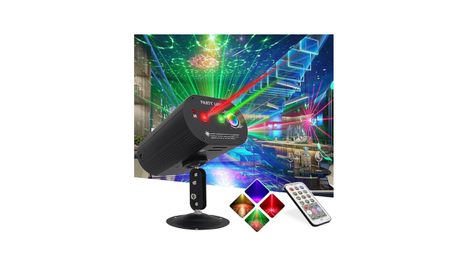 Party Lights Disco Lights,Sound Activated Strobe Light with Remote ...