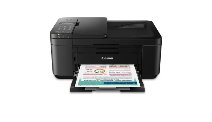 Canon PIXMA TR4722 All-in-One Wireless InkJet Printer with ADF, Mobile ...