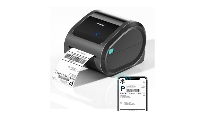 Omezizy Bluetooth Thermal Label Printer 4×6 - D520BT Thermal Shipping ...