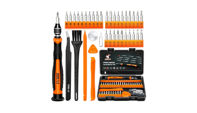 JOREST 38Pcs Small Precision Screwdriver Set with Torx T5, T6, Y00, Mini Repair Tool Kit for ...