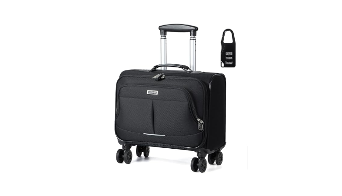 Lekebobor Rolling Laptop Bag With a Compact Combination Lock，Rolling ...