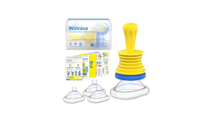 Willnice Home and Travel Portable Choking Rescue Kit, HSA FSA Eligible ...