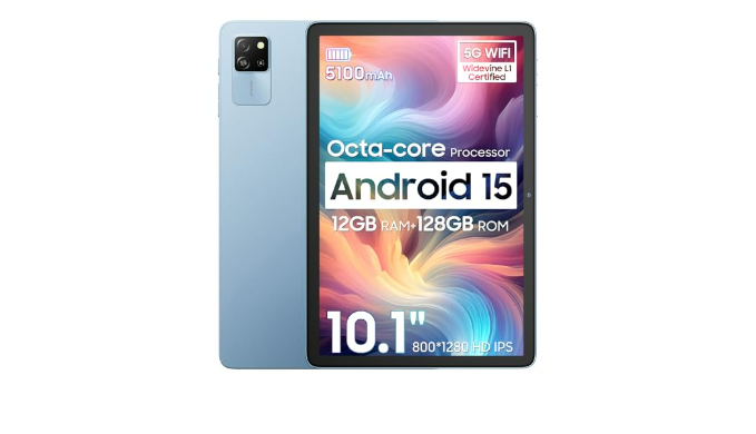 Blackview 10 inch Android Tablet, 2025 Android 14 Tablet with 12(4+8 ...