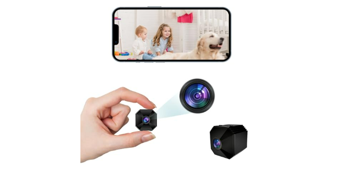 Mini Camera - Security Camera - 4K Mini Smart Camera, Baby and Pet ...