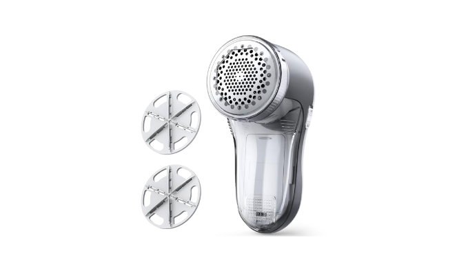 POPCHOSE Fabric Shaver, Lint Remover for Clothes, Battery Operated Lint ...