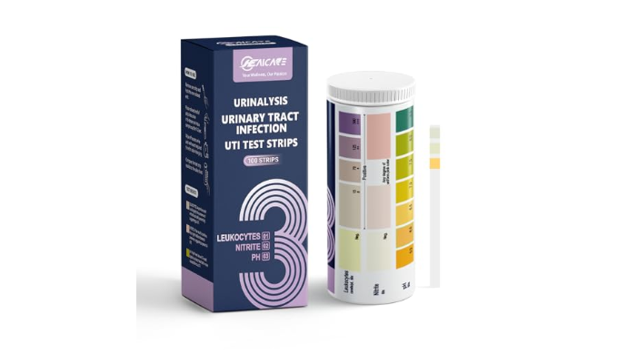 HealCare Urinary Tract Infection UTI Test Strips, Home Urine Testing ...