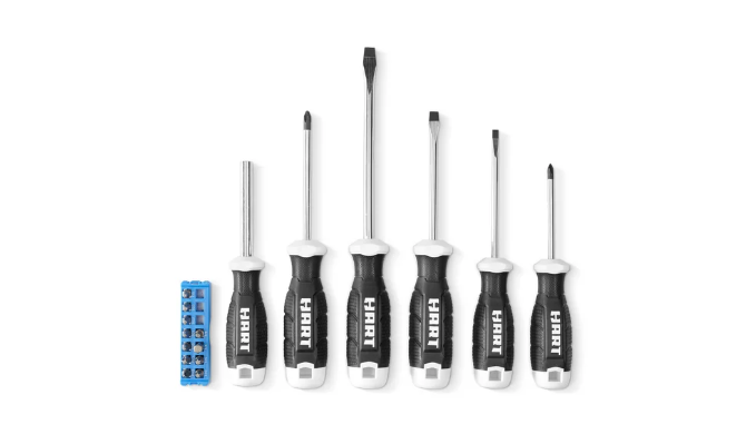 HART 17-Piece Magnetic Screwdriver Set with Comfort Grip, New Condition ...