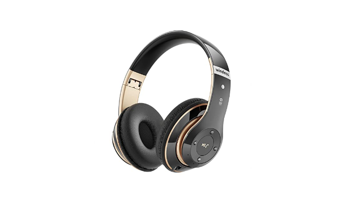 Falebare Bluetooth Headphones Over Ear, 6S Wireless Headphones Wired ...