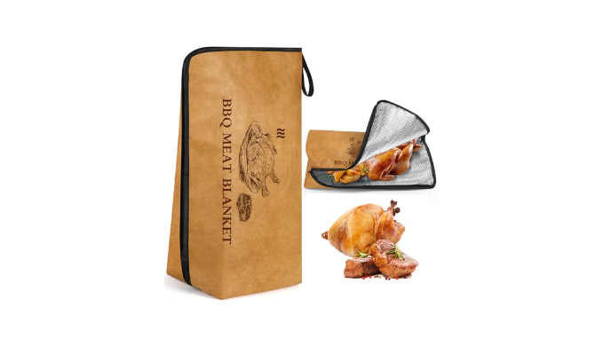 BBQ Blanket for Resting Meat,Smoker Accessories Meat Insulated Blanket ...