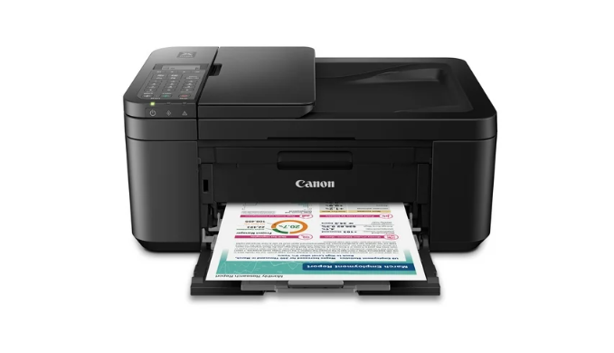 Canon PIXMA TR4722 All-in-One Wireless InkJet Printer with ADF, Mobile ...