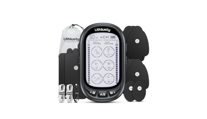 TENS Unit Muscle Stimulator for Pain Relief Therapy – 24 Modes TENS ...