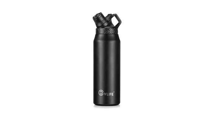 CVLIFE Insulated Water Bottle, 32 oz Stainless Steel Metal Water Bottle ...