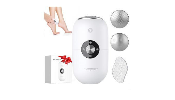 Electric Foot Callus Removers Rechargeable,Portable Electronic Foot ...