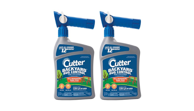 Cutter Backyard Bug Control Spray Concentrate (2 Pack), Kills ...