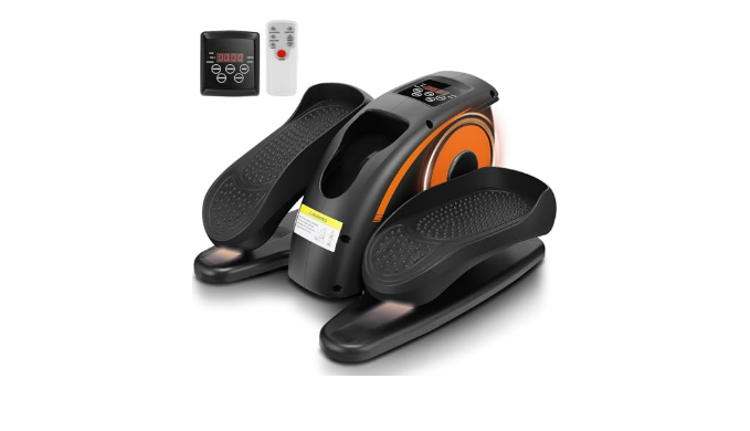 ANCHEER Under Desk Elliptical Machine, Electric Seated Pedal Exerciser ...