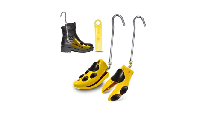 ElsaHomes 2-Pack Boot Stretcher for Men & Women | Adjustable Width ...