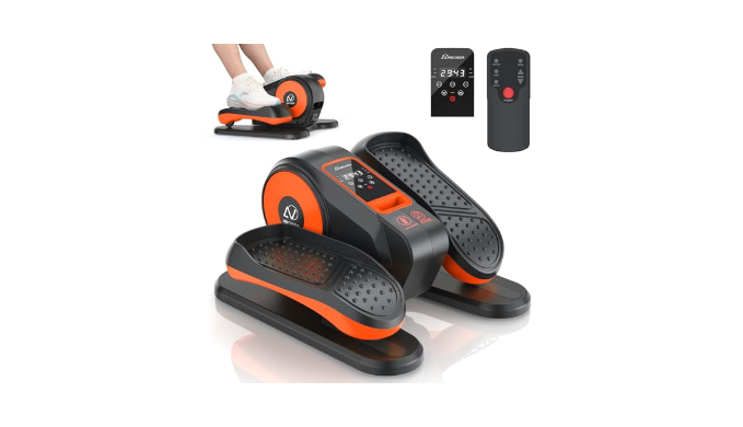 ANCHEER Under Desk Elliptical, Electric Leg Exerciser While Sitting for ...