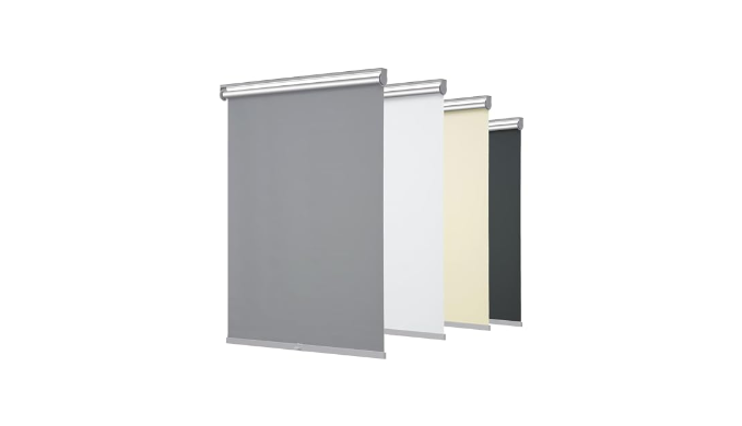 Changshade Cordless Blackout Roller Shades Blinds for Windows,Free-Stop Shades with Valance ...