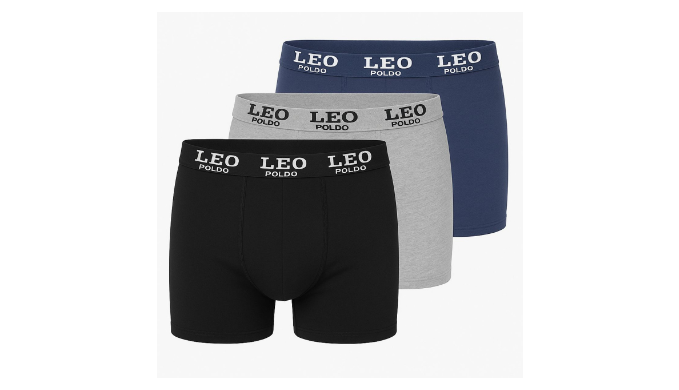 LEO Poldo Men’s Performance Boxer Briefs (3-Pack) - Coupon Codes, Promo ...