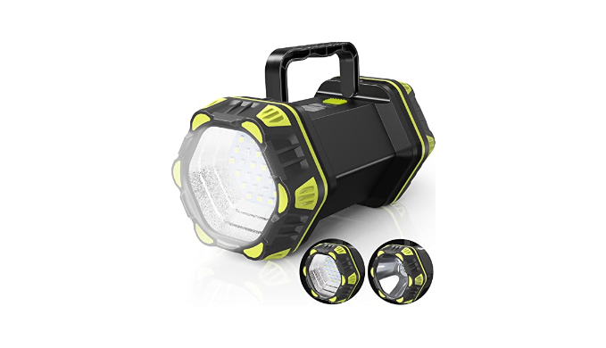 AlpsWolf Camping Lantern Rechargeable, LED Flashlight Spotlight, 4800 ...