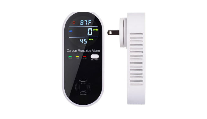 3-in-1 Carbon Monoxide Detector, Carbon Monoxide Detector Plug in Wall ...