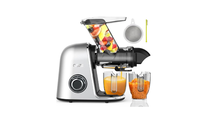 COZII Cold Press Juicer Machines,Slow Masticating Juicer Extractor Soft ...